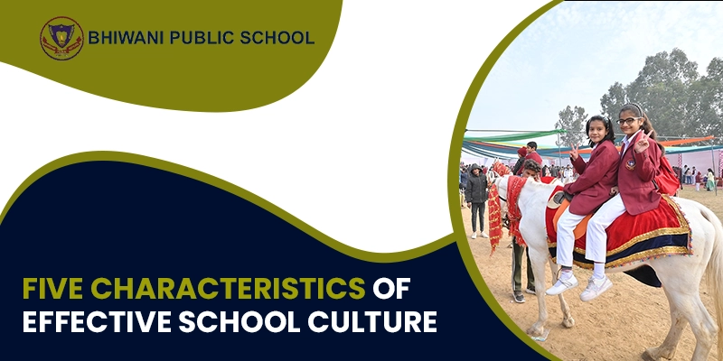 Five Characteristics Of Effective School Culture